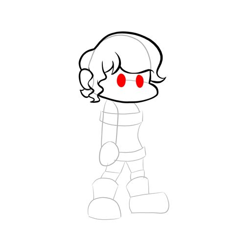 How To Draw Soft Girlfriend FNF Soft Sketchok Easy Drawing Guides