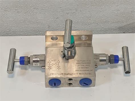 Precision Instrument 12 316 Ss Manifold Model S3ttlxx F 0