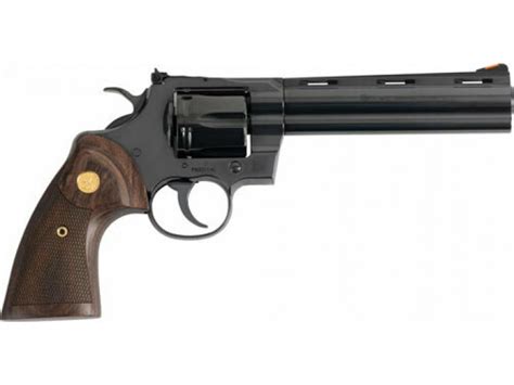 Colt Defense PYTHONBP6WTS Python 357MAG 6 Blued Walnut W GOLD