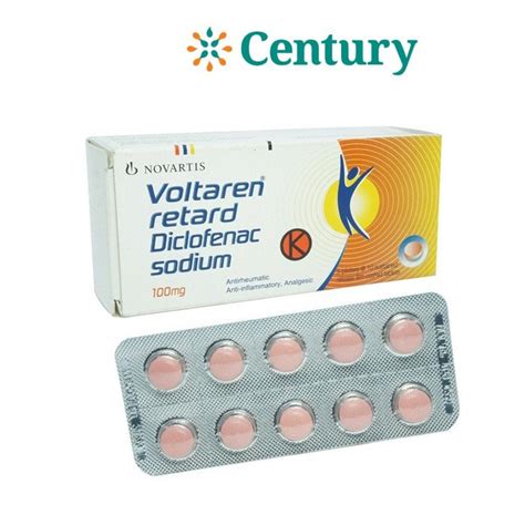 Jual Voltaren Retard 100 Mg 1 Strip 10 Tablet Nyeri Natrium