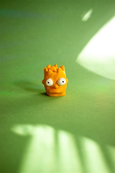 Bort —— Bart Simpson Figurine Toy Sculpture Etsy