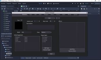 Godot RPG Database Manager By Sdtv