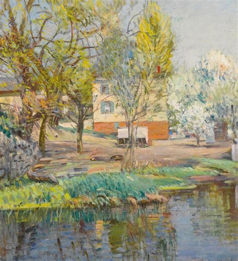 Theodore Wendel House By The River 1859 1932 The Hermitage At