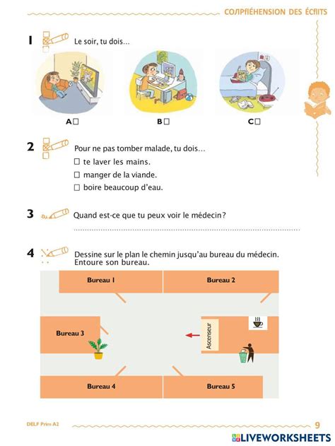 Delf Prim A2 Free Interactive Worksheets 8049733