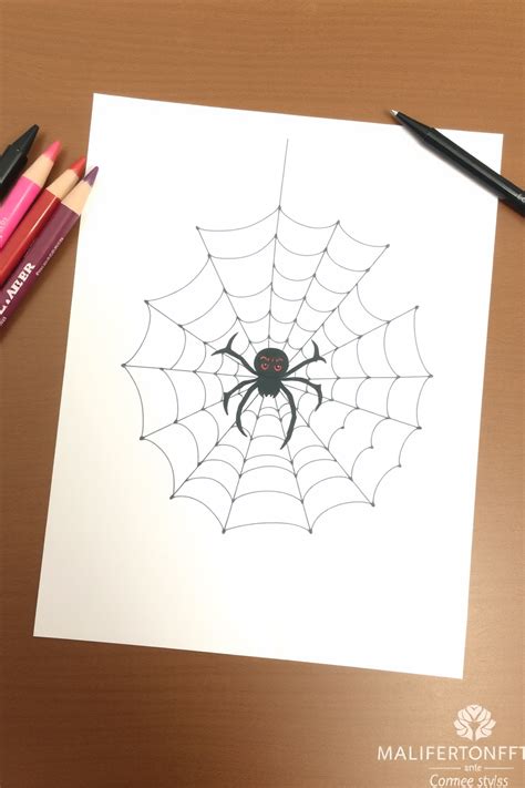12 Spider Web Drawing Ideas Various Styles And Skill Levels