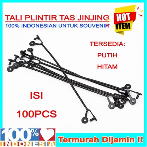 Jual Tali Plintir Pegangan Jinjing Untuk Plastik Pouch Produksi Sendiri
