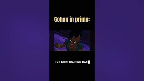 Gohan Rocked Uub Shocked Anime Animeedit Dragonball Shorts Youtube