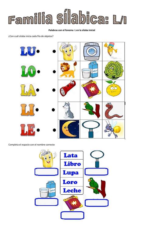 Objetos Con La Letra L Wide Varieties