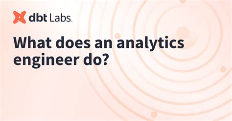 What Does An Analytics Engineer Do Dbt Labs