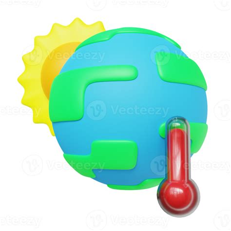 3d Global Warming Illustration 13391137 Png