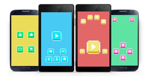 pixel buttons pack 2d icons unity asset store