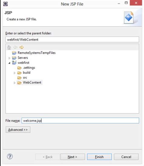 How To Create Jsp In Eclipse Ide Using Tomcat Server