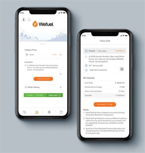 Fuel Startup Mobile App Development Kumbh Design Inc