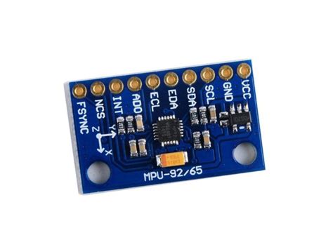 mpu 9250 spi iic 9 axis attitude module accelerator magnetometer