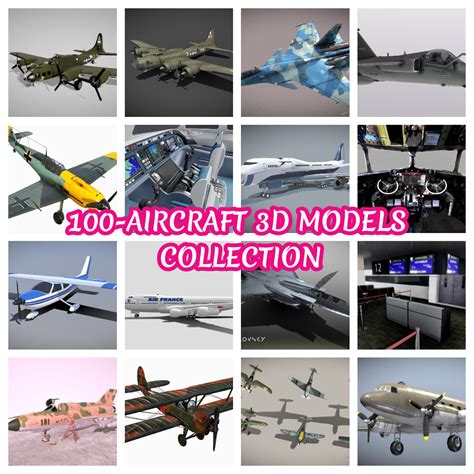 100 3d Models Collection Ready For Games Animation Ar Vr