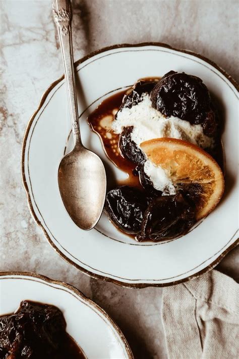 Italian Stewed Prunes Recipe Stewed Prunes Prunes Dessert Prune