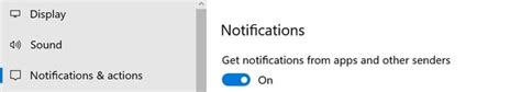 Windows Toast Notifications Issue Rwindows10