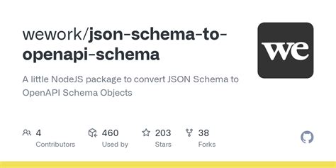 Github Weworkjson Schema To Openapi Schema A Little Nodejs Package To Convert Json Schema To