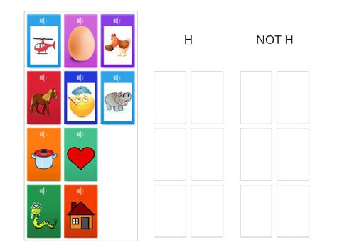 Initial Sound Sorting Group Sort