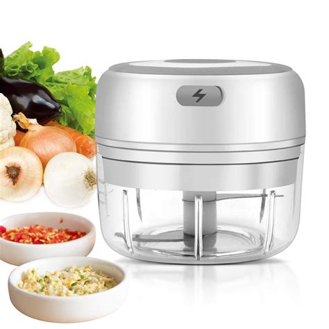 Portable And Usb Rechargeable Mini Garlic Chopper Bestvpro
