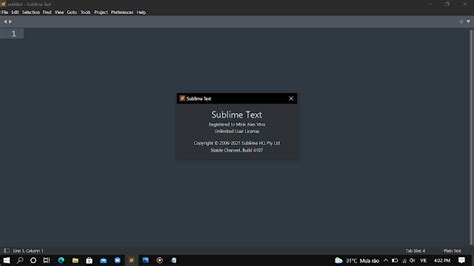 Hướng dẫn cách crack Sublime Text