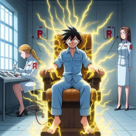 Ash Being Electro Tortured 3 Ai By Tjcyber47 On Deviantart