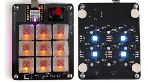 Anavi Macro Pad 10 And Knobs Shipping Soon Anavi Technology