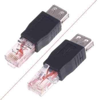 Usb Female To Male Ethernet Rj Connector Adaptor Wholesale Buy Usb Female To Ethernet Rj