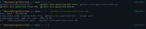 Illegal Intruction After Running `gpt4all Lora Quantized Linux X86