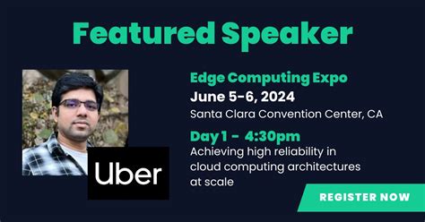 edge computing expo on linkedin edgecomputing cloudcomputing uber