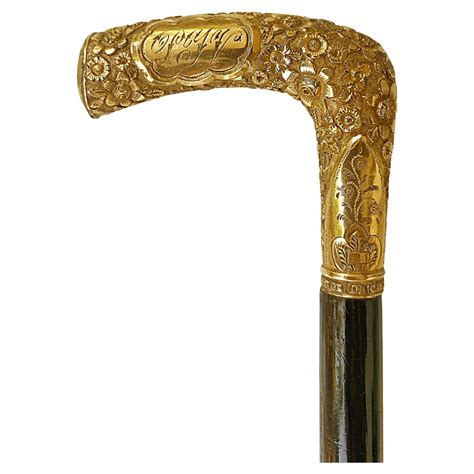 Henry Howell And Co London Antique Bamboo Walking Stick 1920s