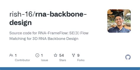 issues · rish 16 rna backbone design · github