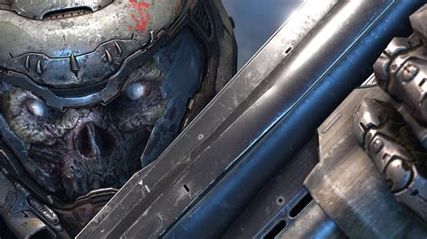 Doom Eternal Intro With Zombie Doom Guy Skin Youtube