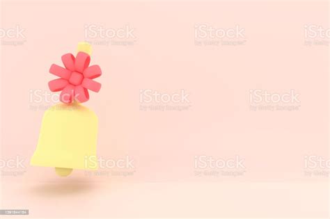 복사 공간이 있는 알림 벨 아이콘입니다 이메일 웹 기호 노란색 색상 요소 휴대 전화 응용 프로그램 템플릿 복사 공간 3d 일러스트레이션 0명에 대한 스톡 사진 및 기타