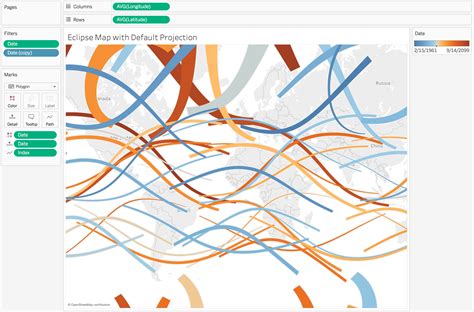 Creating Orthographic Maps Globe Like Maps In Tableau Is Easier Than