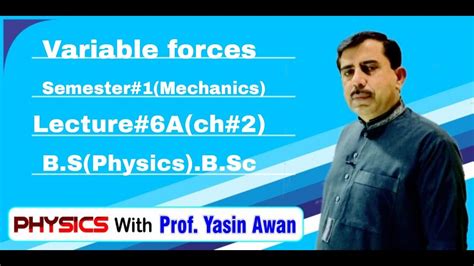 Variable Forcesdrag Forcesemester1chap2lect6abs Physicsbsc
