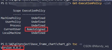 Typescript 安装与问题set Executionpolicy Csdn博客