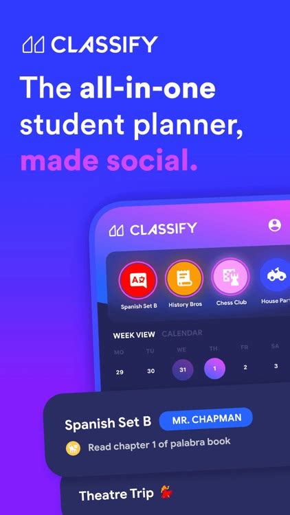 Classify — School Planner By Principal Technologies Ltd