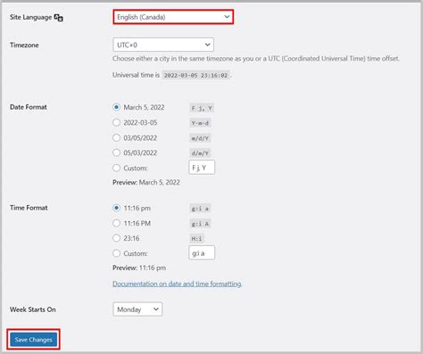 how to install other language packs for wordpress dashboard