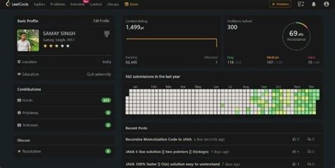 Samay Singh On Linkedin Firstpost Leetcode Tech Programming 16 Comments