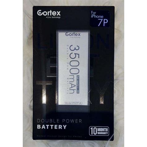 Jual Cortex IPhone Baterai Battery High Capacity Original Batre Batrai PLUS DOUBLE POWER