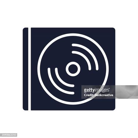 Solid Vector Icon For Compact Disk High Res Vector Graphic Getty Images