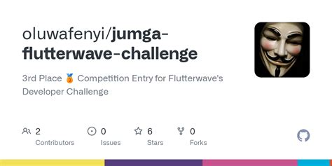 Github Oluwafenyijumga Flutterwave Challenge 3rd Place 🥉