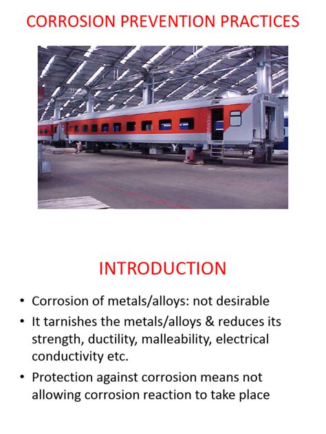 Corrosion Prevention Practices Pdf Corrosion Metals