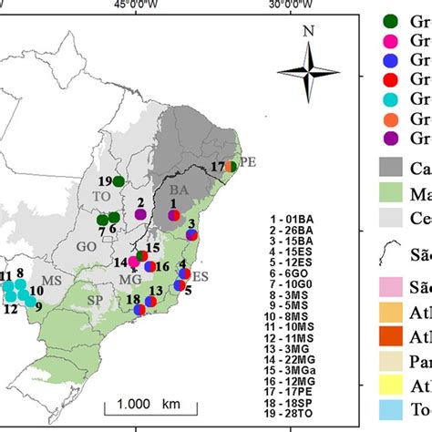 Graph Of The Mismatch Distribution Of All Populations Of Simulium