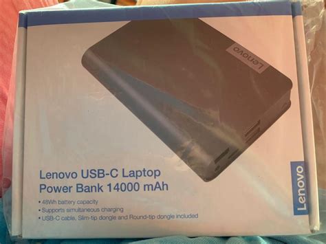 Lenovo Usb C Laptop Power Bank 14000mah Computers And Tech Parts
