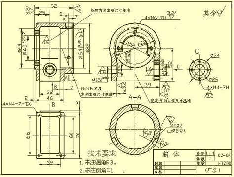 lisp 标注螺纹孔 机械设计中的尺寸标注，快收藏吧 csdn博客