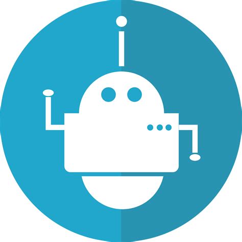 bot icon robot automated cyborg bot free image from