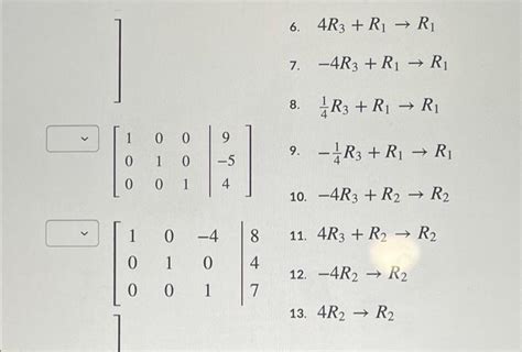 Solved Determine If The Matrix Is On Reduced Form If Not Chegg