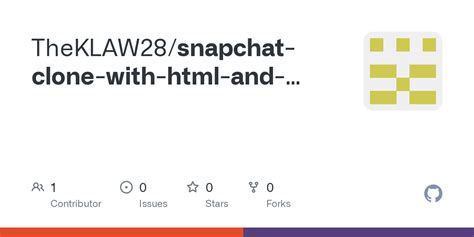 Github Theklaw28snapchat Clone With Html And Css Concept Of Position